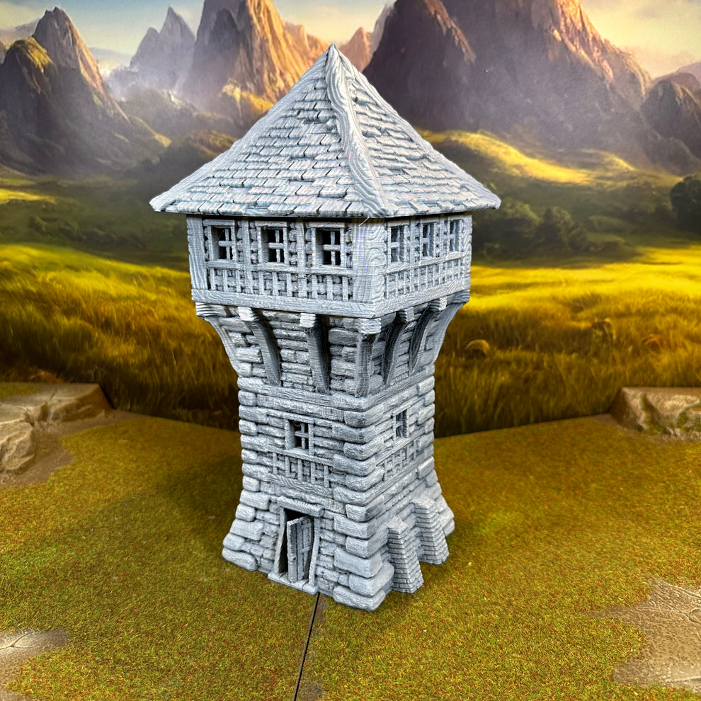 Large Watchtower 28mm scale – Terrainaform